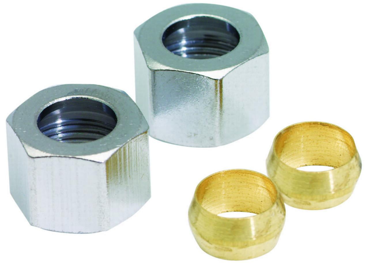 Plumb Pak PP20081 Compression Nut & Ring, 0.37 In. - Walmart.com
