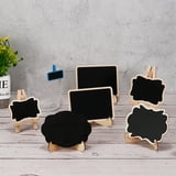 Mini Chalkboard Signs Small Blackboard Labels with Clip Wooden, Yellow ...