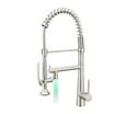 OakBrook Pacifica One Handle Kitchen Faucet with Pullout Sprayer ...