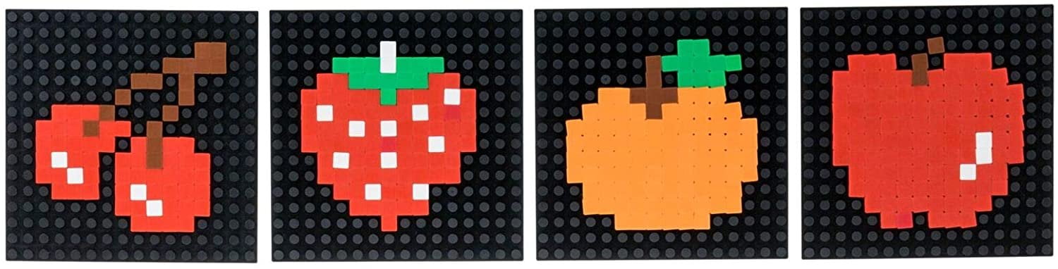 Strictly Briks Pac-Man & BANDAI NAMCO Entertainment Inc Pac-Man 4-Pack ...