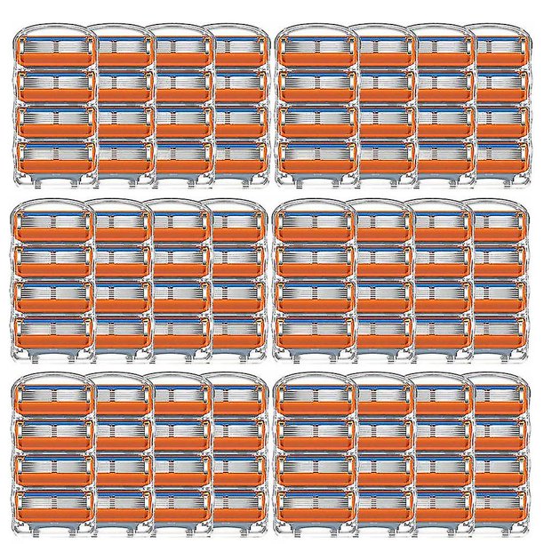 Pcs 5 Layers Razor Blades Compatible With Gillette Fusion Razors ...