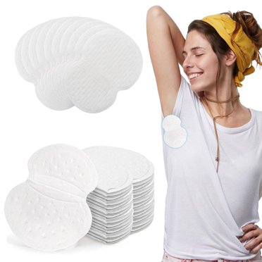 Underarm Sweat Pads - 100pcs Anti-Sweat Protection, Absorbing Guards ...