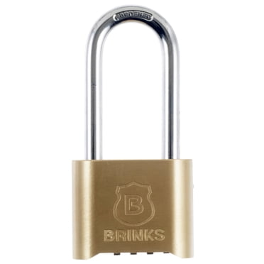 Padlock 4Dial Brass 1.5In - Walmart.com