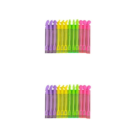 maskred 100pieces Non-toxic And Cute Shape Bubble Bottles Bubble And ...