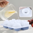 Silicone Irregular Ice Cube Tray for Home and Bar - 6-Cavity Mold with ...
