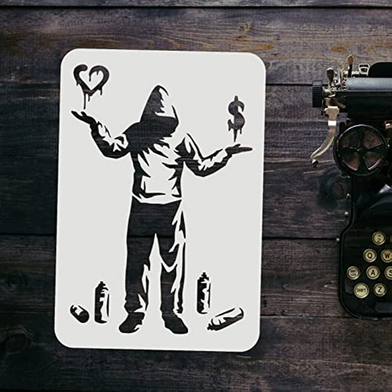 Banksy Stencils For Walls at David Velasquez blog