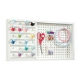Sauder Craft Pro Series Wall Mounted Pegboard With Thread Storage ...