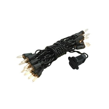 Novelty Lights 35 Light Clear Twinkle Christmas Mini Light Set, Non ...