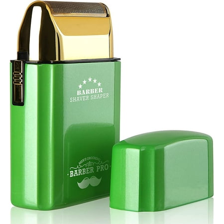 Single Foil Shaver，Cordless Metal Electric Razor for Professional ...