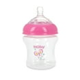 Nuby 3-Pack Infant Baby Bottles, BPA-Free, Silicone Slow Flow Nipples, Anti-Colic, 6oz - Walmart.com