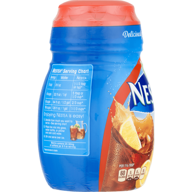 Nestea Iced Tea Nutrition Facts