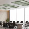 2 Pack Sage Green Buffalo Plaid Fluorescent Light Covers for Ceiling ...