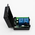 433MHz rf Remote Control DC 12V 24V 220V 2CH Relay Receiver for ...