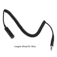 WINDLAND Helicopter Military Headphone Extension cord Line Cable Radio ...