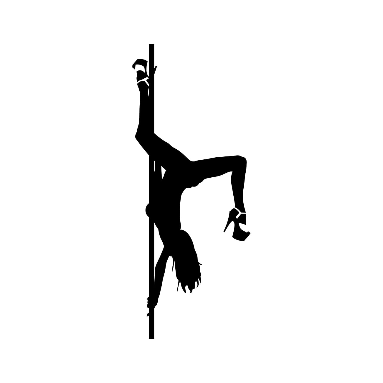 Sexy Stripper Girl Sticker Decal Die Cut Self Adhesive Vinyl