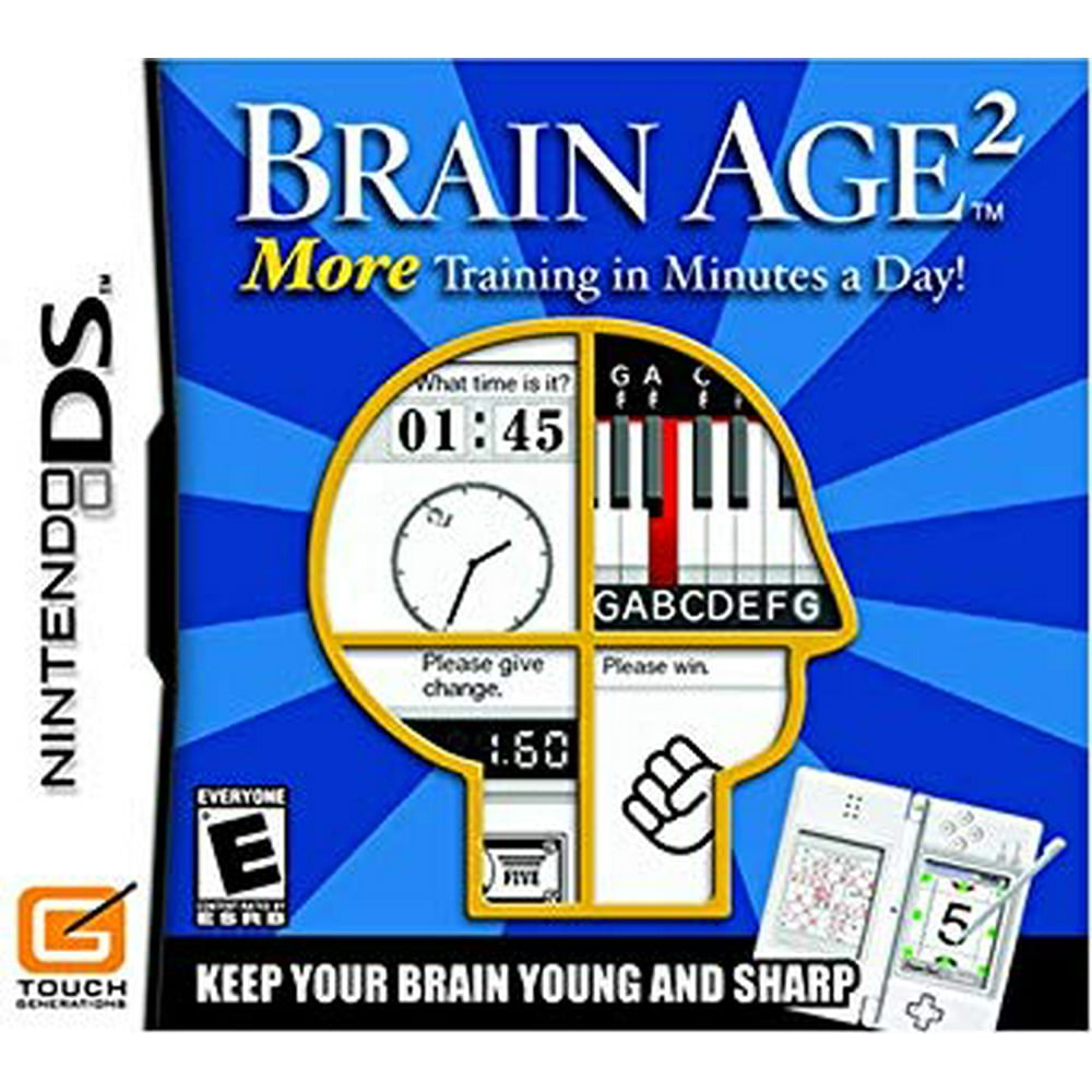 Brain Age 2: More Training in Minutes a Day! - Nindendo Ds (Refurbished ...