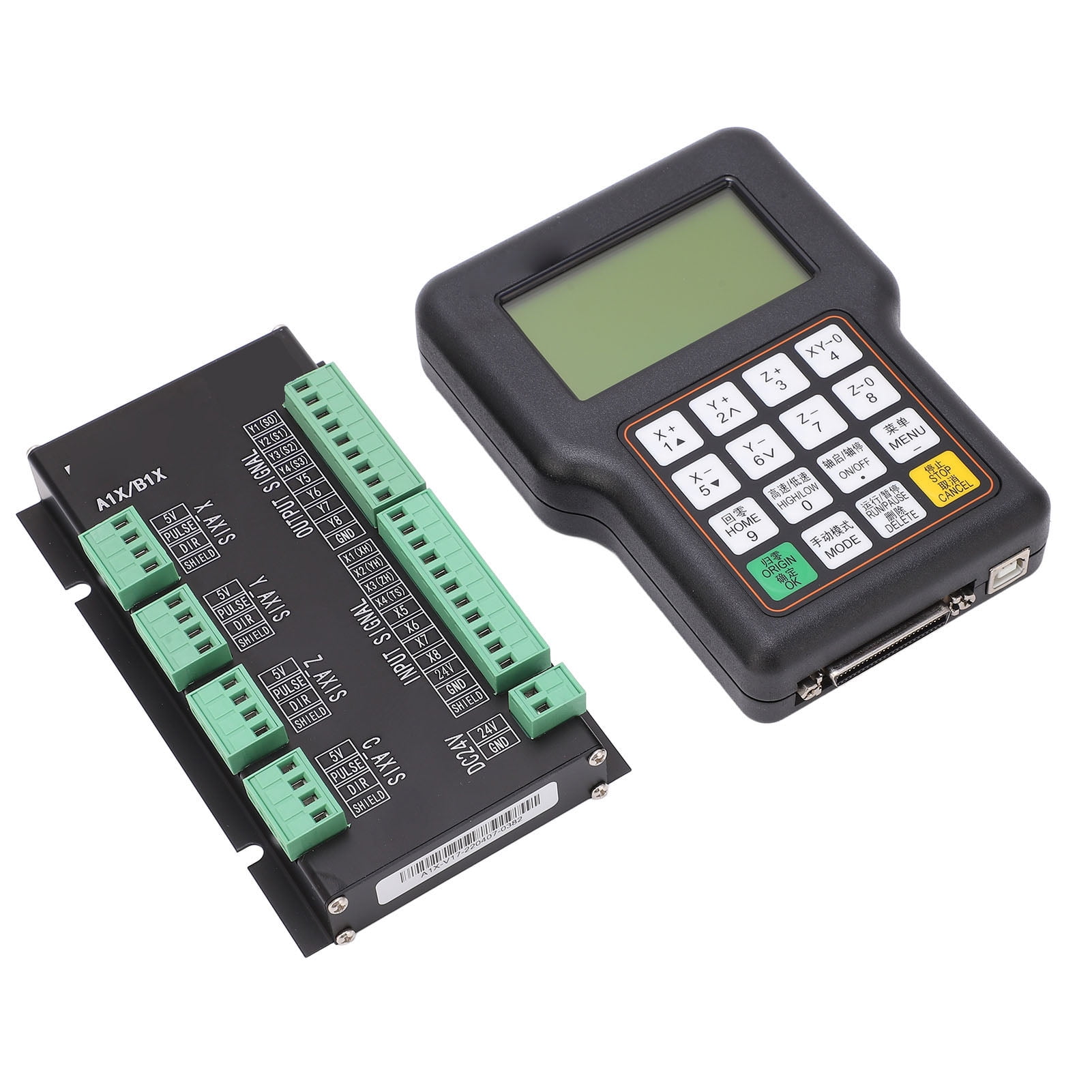 Sistema controlador CNC escalable de 3 ejes DSP Controlador de movimiento USB sin conexión para ...