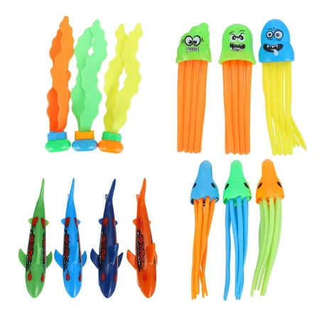 1 Set Summer Fun Swimming Diving Toys Underwater Sinking Swimming Pool ...