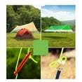 20M Outdoor Green Tent Rope Reflective Nylon Wind Rope for Camping Tent ...