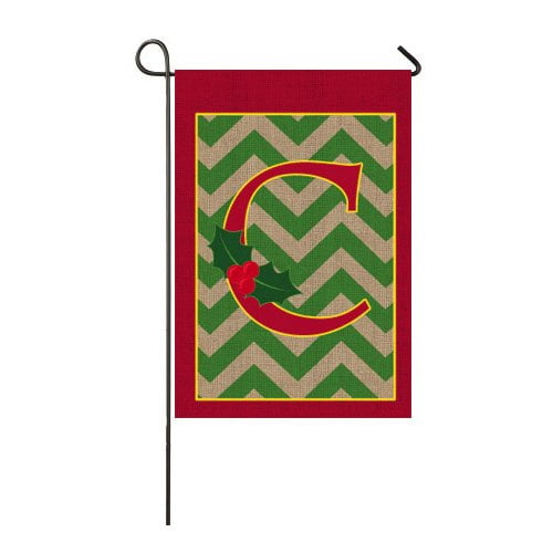 Evergreen Flag & Garden Holly Monogram Garden Flag - Walmart.com ...