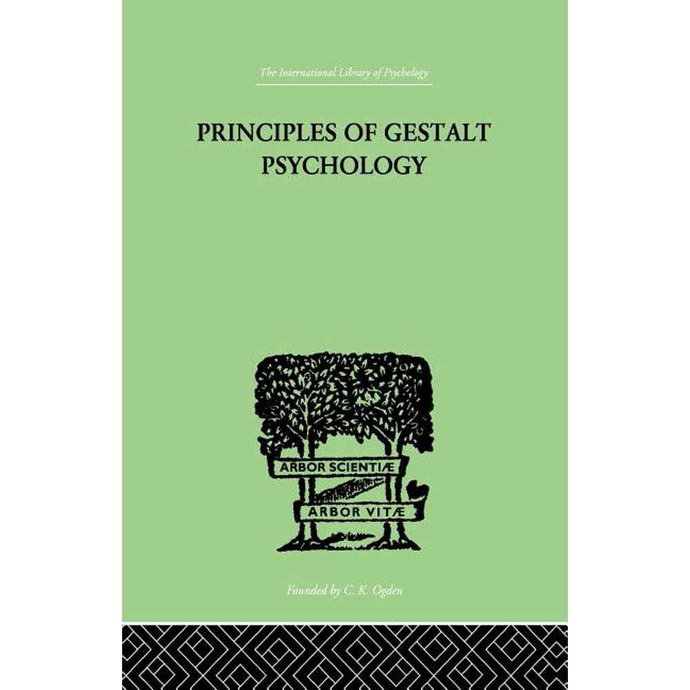 Principles Of Gestalt Psychology (Paperback) - Walmart.com - Walmart.com