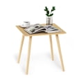 Furinno Theo Side Table, Oak - Walmart.com