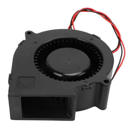 12V Blower Fan DC12V 2.7A Two Ball Bearing Brushless 4500RPM PBT Glass ...