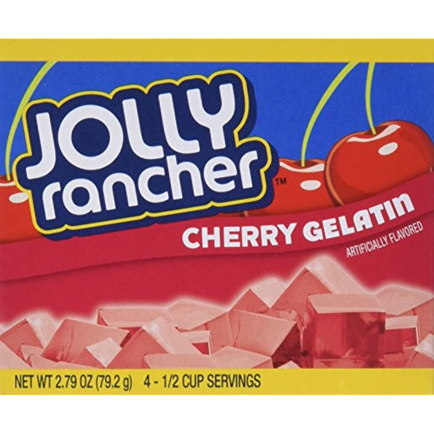 Jolly Rancher Cherry Gelatin Jello 2.79 Oz (Pack Of 4) - Walmart.com