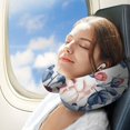 11.4in U-Shaped Pillow Strap With A High Resilience Memory Foam Core ...
