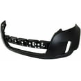Genrics Primered Plastic Front Bumper Cover - Replacement for Edge ...
