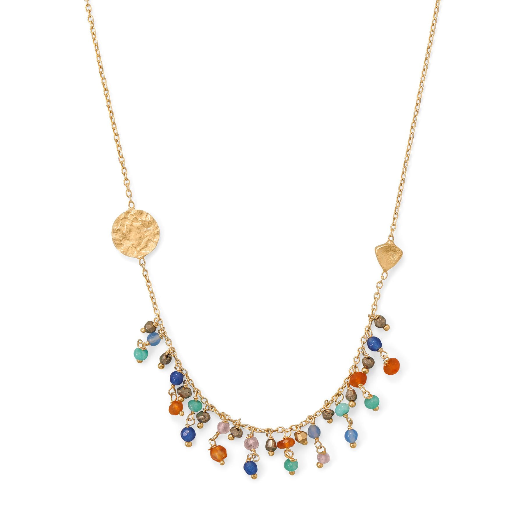 Precious Stars 14K Yellow Gold-plated Sterling Silver Multi-stone ...