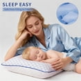 Adjustable Bed Pillows Queen Size Set of 2 for Sleeping, Soft and ...