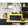 Lotus USA Foldable Stackable 48 Quart Hardside Storage Crate- Red ...