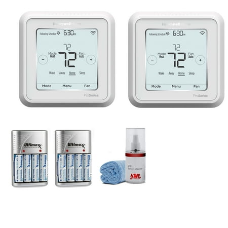 Honeywell T6 PRO SMART WiFi THERMOSTAT MULTI-STAGE 3 HEAT/2 COOL - 2 ...