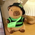 Capybara Plush with 9 pcs Clothes & Accessories, 10.2 in Cute Capybara ...