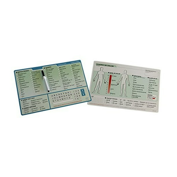 EZ Communication Board, Spanish Word Board - Walmart.com