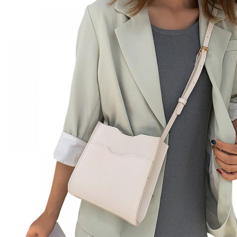 Womens Handbags Leather Crossbody Purse for Women- Small Crossover Long ...