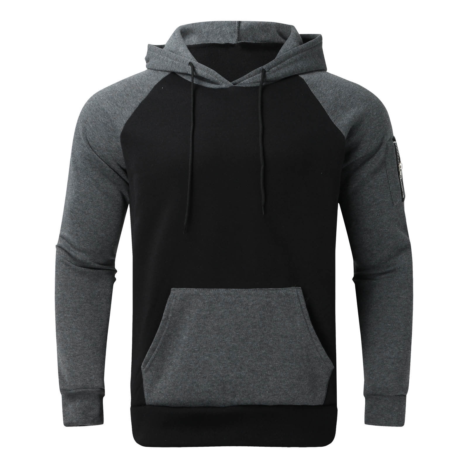 Click here for Aqestyerly Mens Multicolor Hoodie Long Sleeve Zipp... prices
