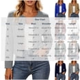 GUACER Women's Collarless Cropped Blazers Business Casual Open Front ...