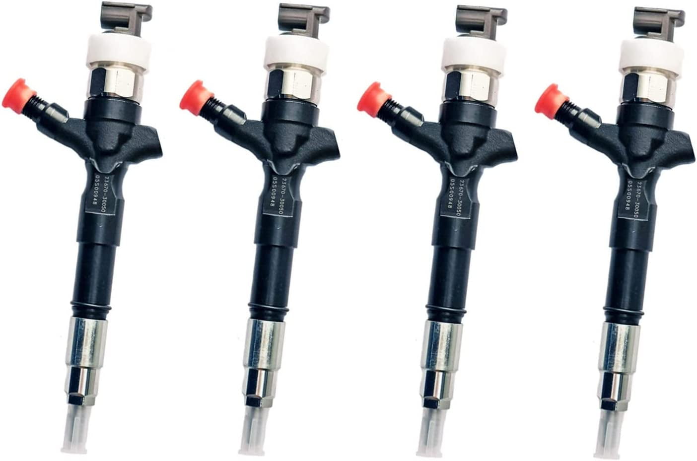 Seapple 4PCS 23670-30050 Diesel Fuel Injector 23670 30050 Compatible ...