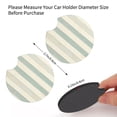 Car Cup Holder Pads 2 Pack Neoprene Coasters For Car Interior Non-Slip ...