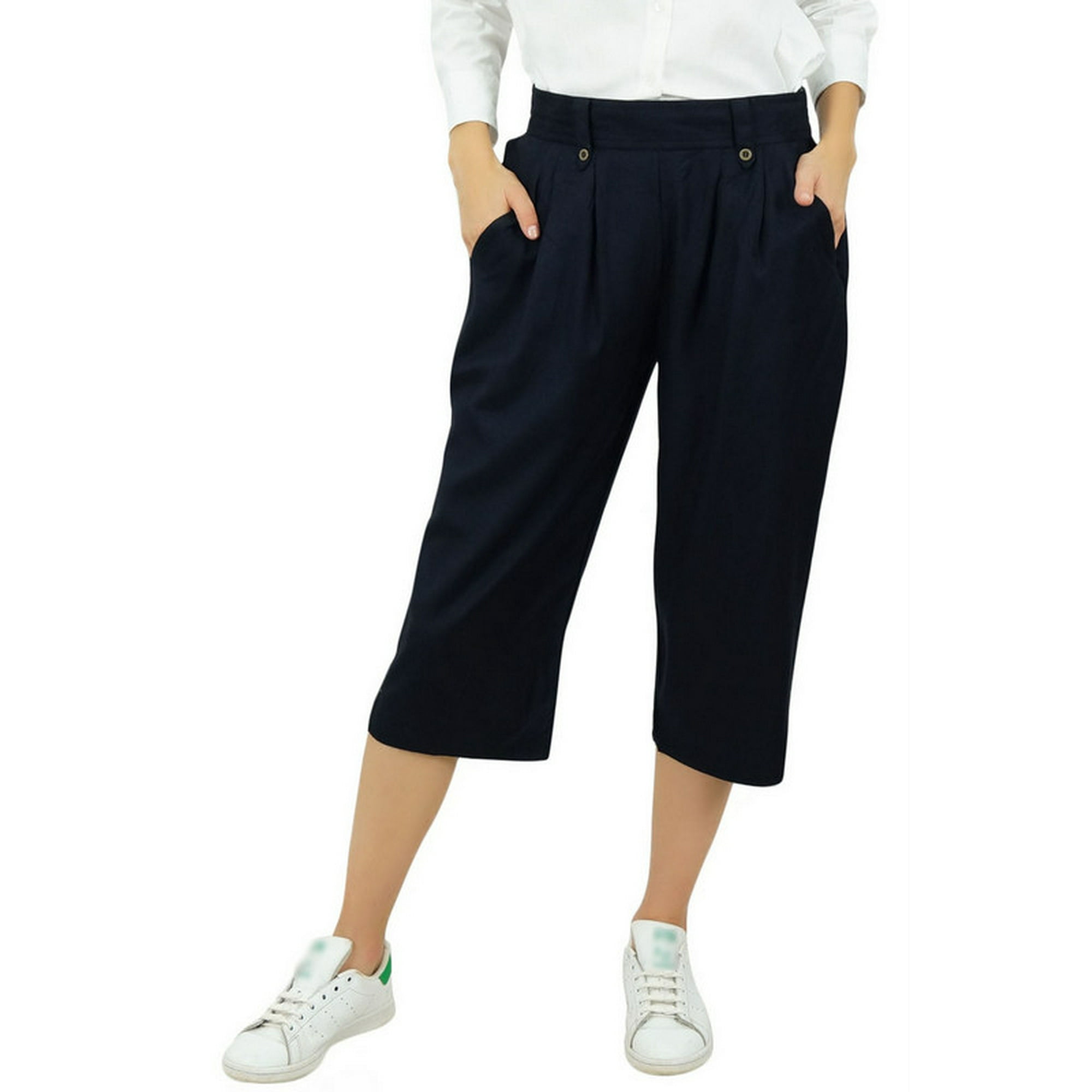 Click here for Bimba Womens Rayon Capri Culottes With Back Elasti... prices