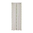 Cinvoph Light Blocking Blackout Floral Curtain, Double Layer Rod Pocket ...