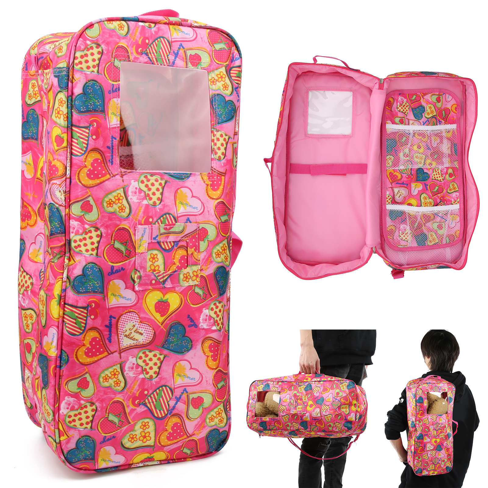 Garosa 51cm Doll Case Carrier Portable Doll Travel Bag Storage Multi ...
