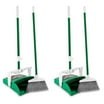 Libman Upright Broom and Stand Dustpan Combo Set, Commercial 1 Sweep ...