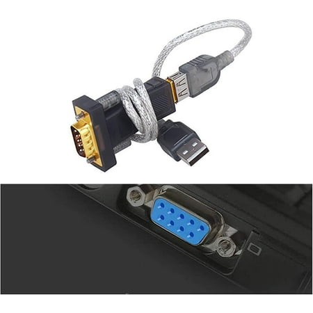 USB to RS232 Serial Adapter with DB9 Male Port Prolific Chip PL2303 ...