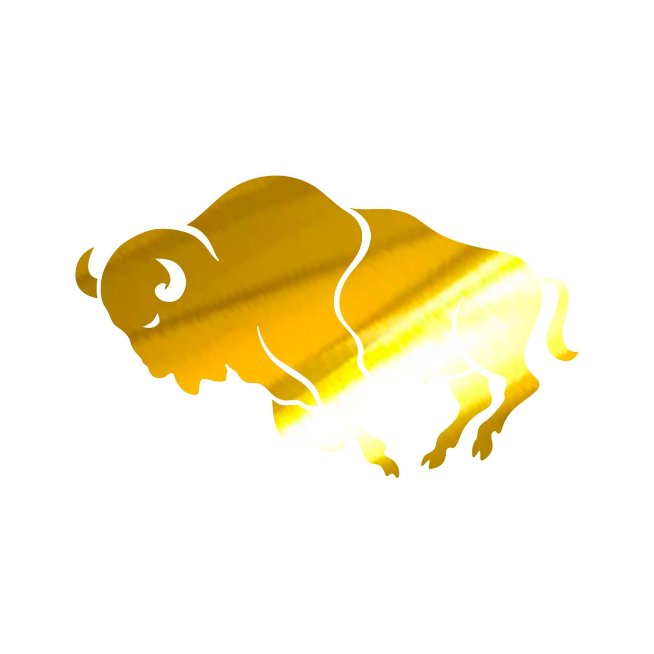 Buffalo Sticker Decal Die Cut - Self Adhesive Vinyl - Weatherproof ...