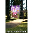 Toland Home Garden Long Eared Bunny Eggs Easter Flag Double Sided 12x18 ...