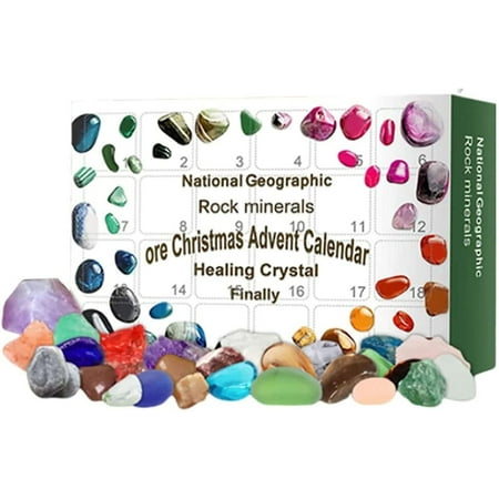 Advent Calendar, 2022 Advent Calendar Stone Collection, Christmas Hea ...