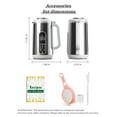 Stainless Steel Automatic Nut Milk Maker Machine, 40.5oz, 8 In 1 for ...